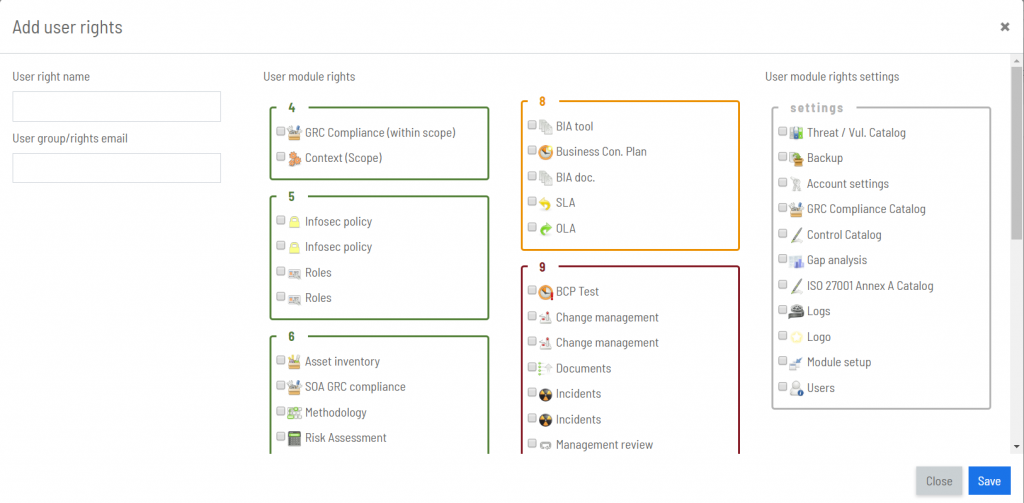 Product Features – ISO Manager Australia